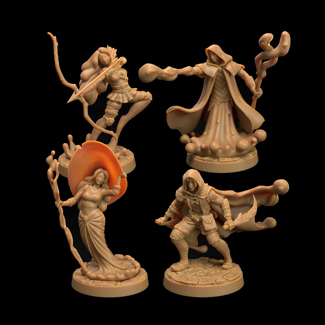 Plasmoid Heros Dragon Trappers Lodge Tabletop Minis - Etsy