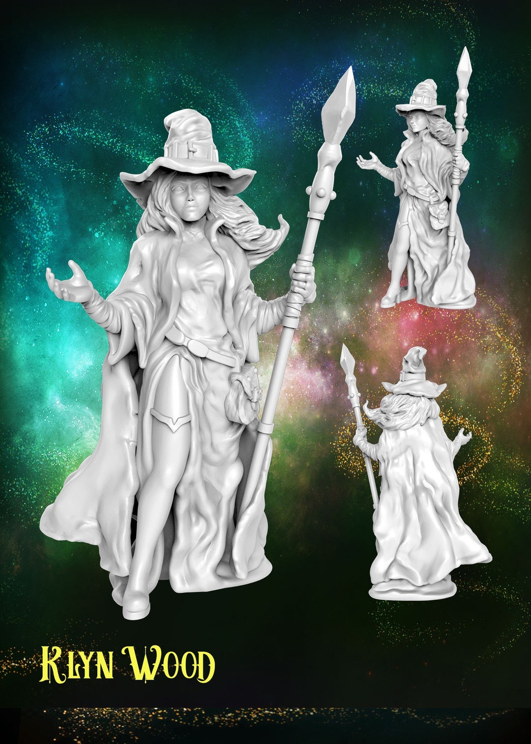 Klyn Wood | Mages and Magic | Tabletop Mini - Etsy Australia