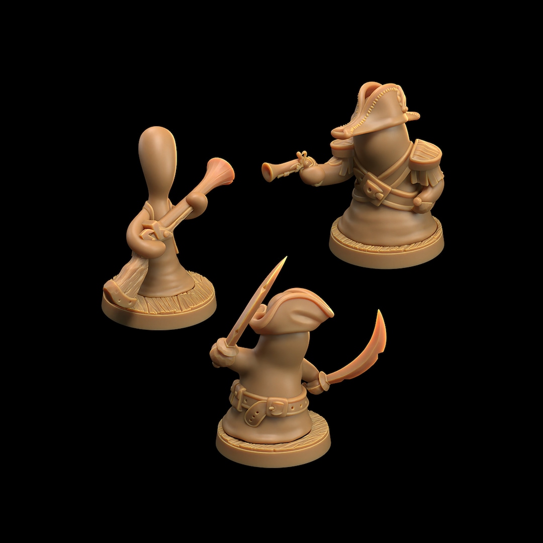 Plasmoid Pirates | Dragon Trappers Lodge | Tabletop Mini - Etsy