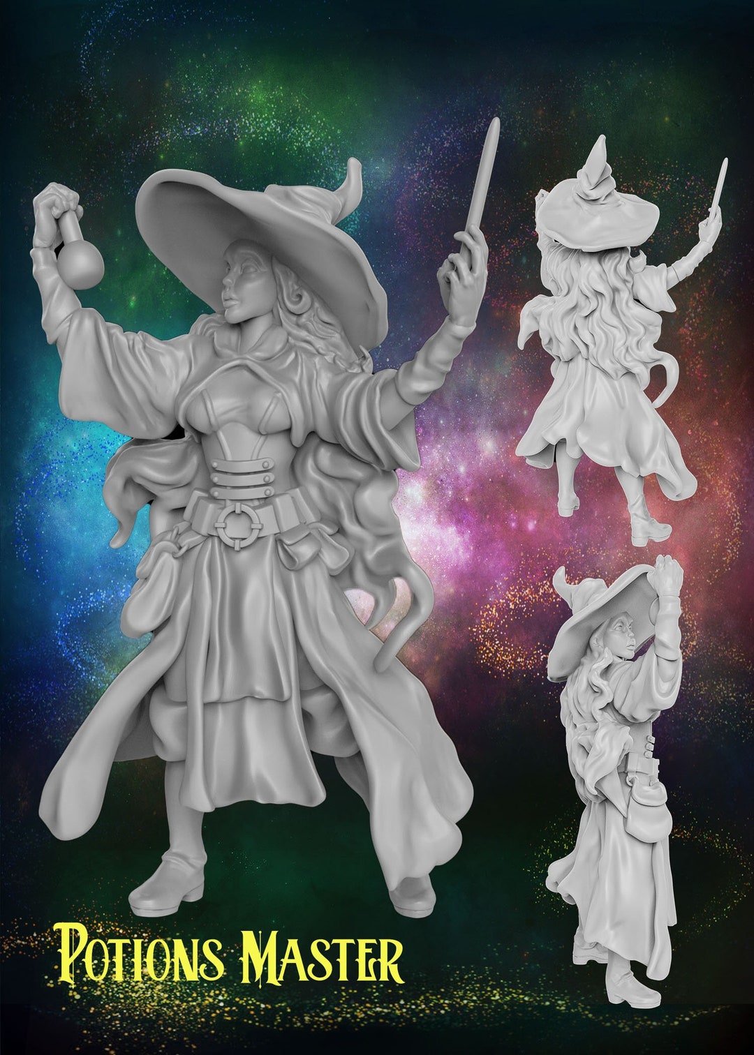 Potions Master | Mages and Magic | Tabletop Mini - Etsy Australia