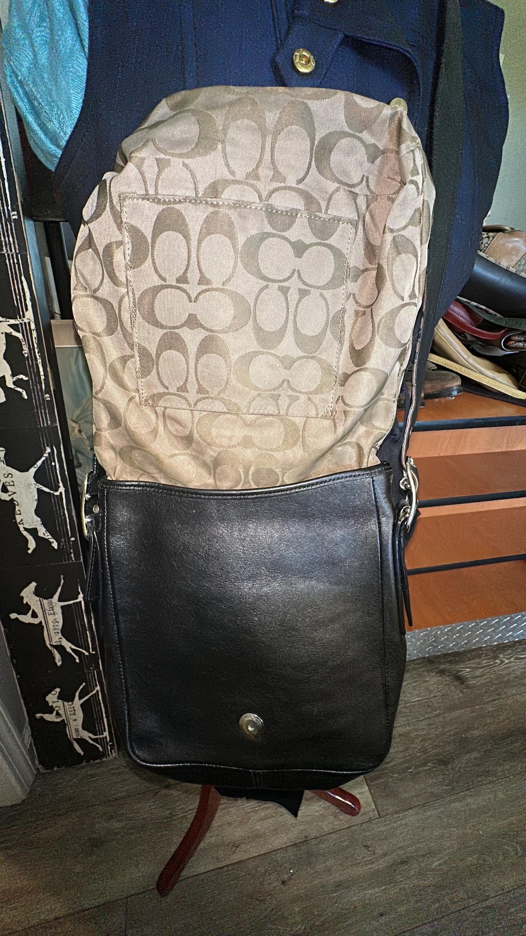 Vintage Coach Legacy Flap - Etsy