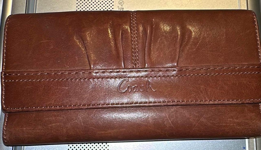 Vintage Coach Wallet Soho - Etsy