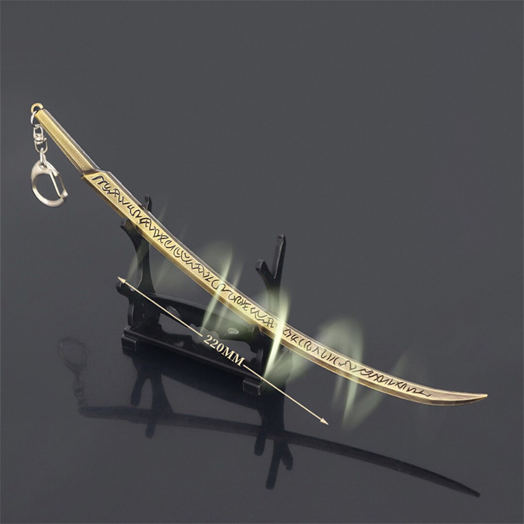 Game Sword Key Chain Hand of Malenia/metal Weapon Model Role-playing ...