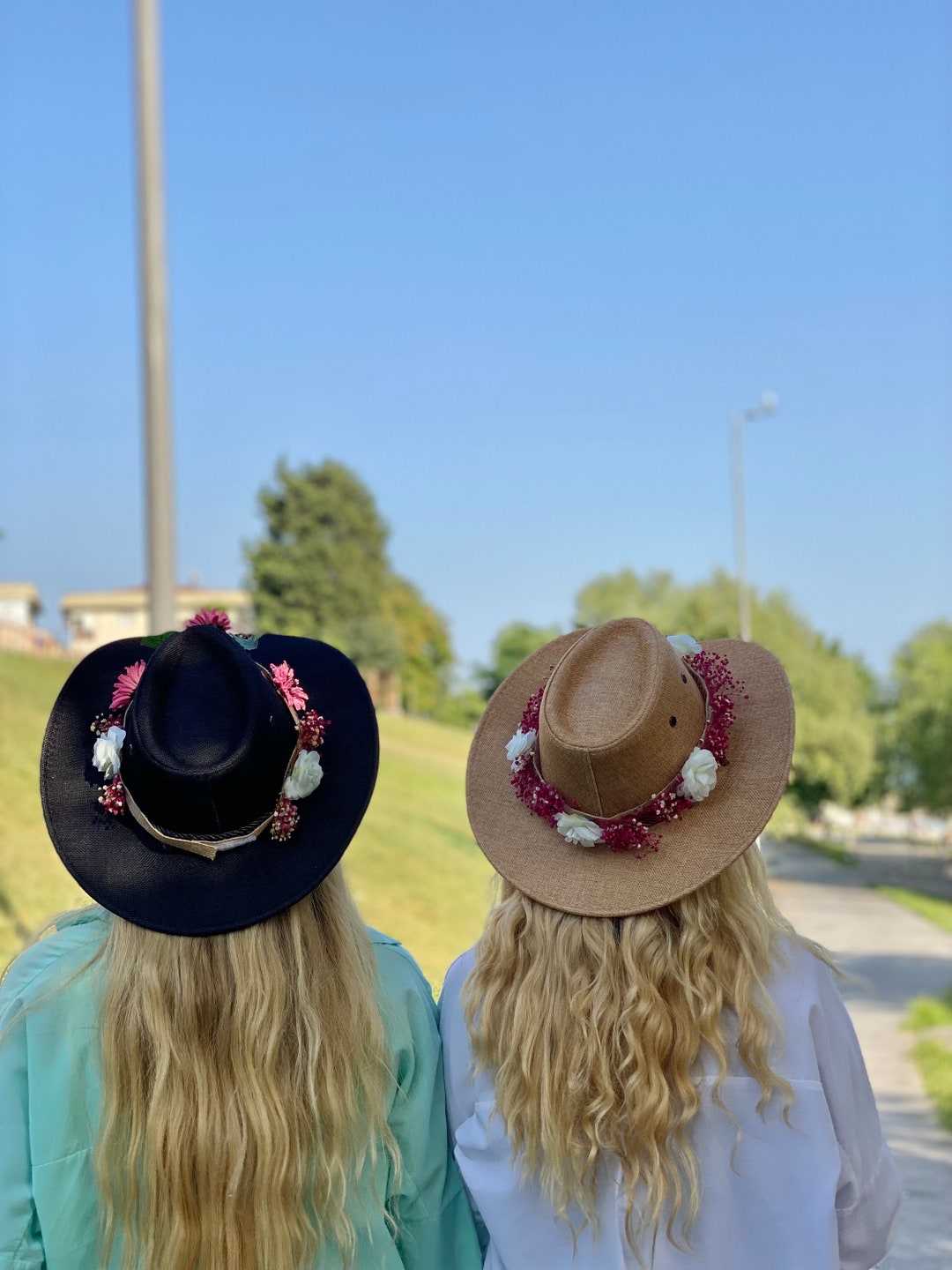 Friendship Cowgirl Hats, Friends Hat, Cowgirl Hat, Cowboy Hat, Linen ...