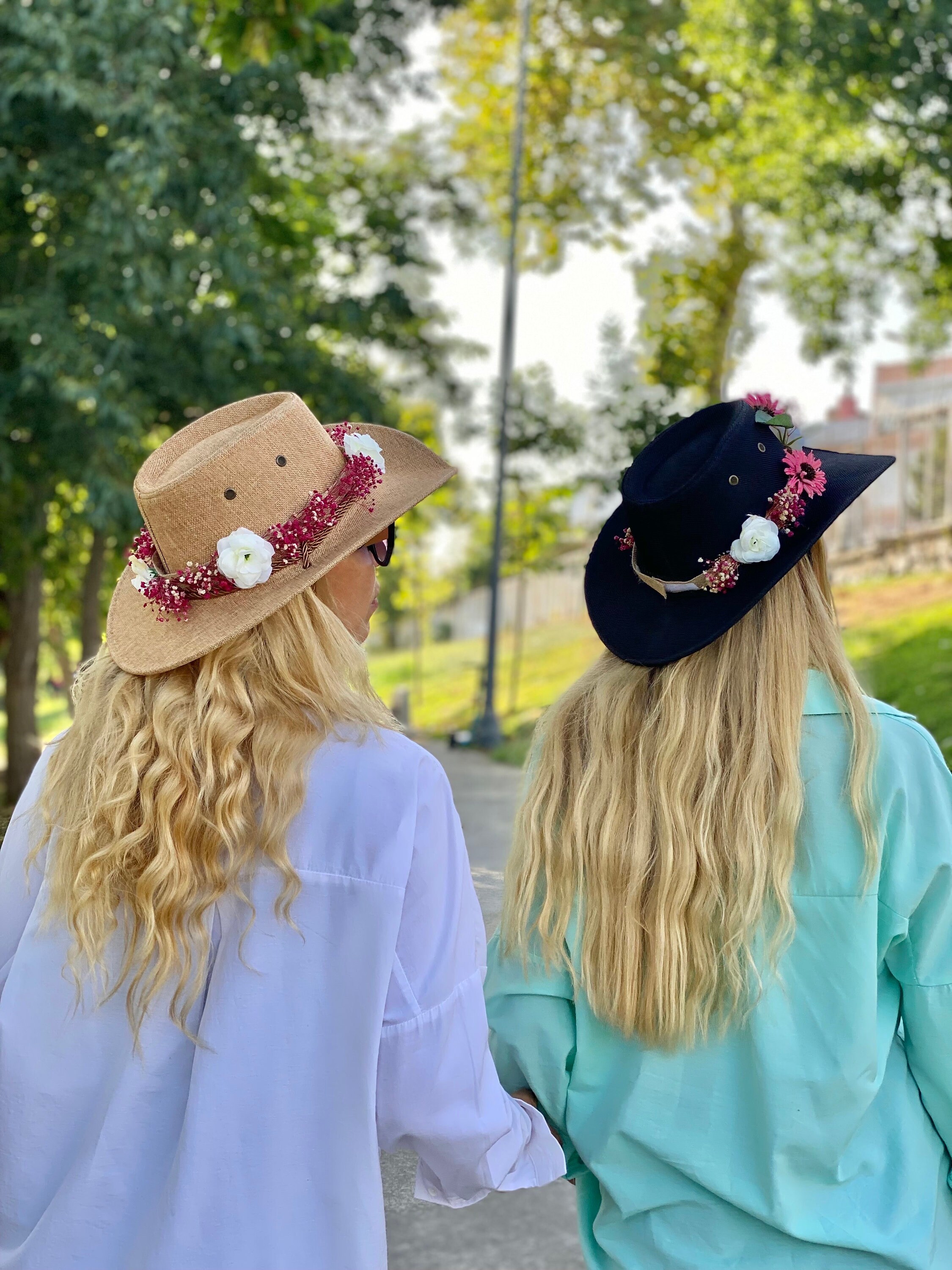 Friendship Cowgirl Hats, Friends Hat, Cowgirl Hat, Cowboy Hat, Linen ...