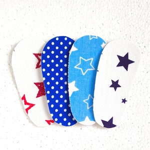 4 INSOLES Pairs for Baby Shoes. EVA Insole for Booties. Colored Insoles ...