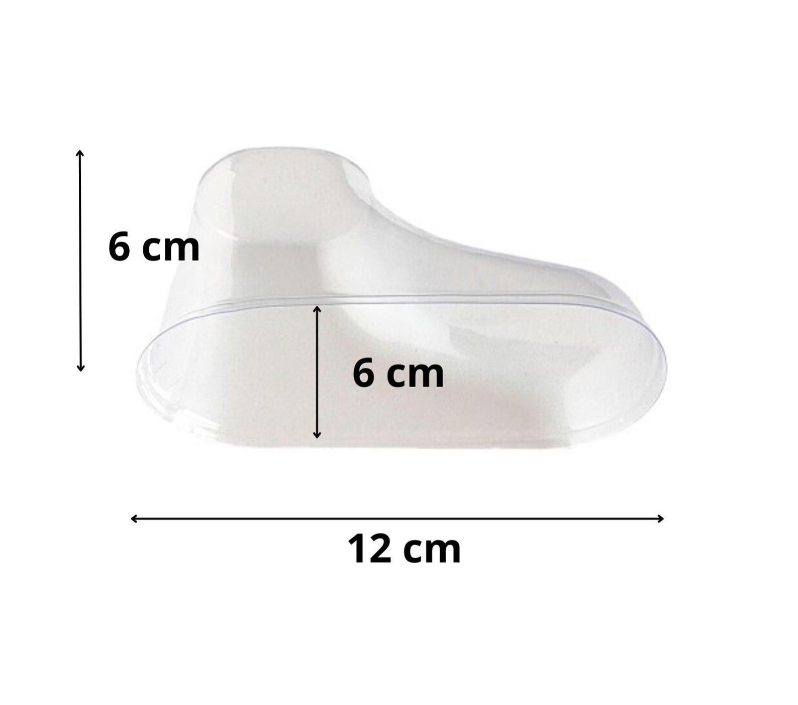 Transparent Mannequins for Displaying Baby Booties and Socks, Plastic ...