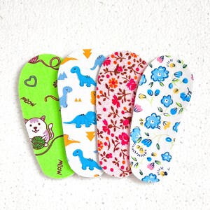 4 INSOLES Pairs for Baby Shoes. EVA Insole for Booties. Colored Insoles ...