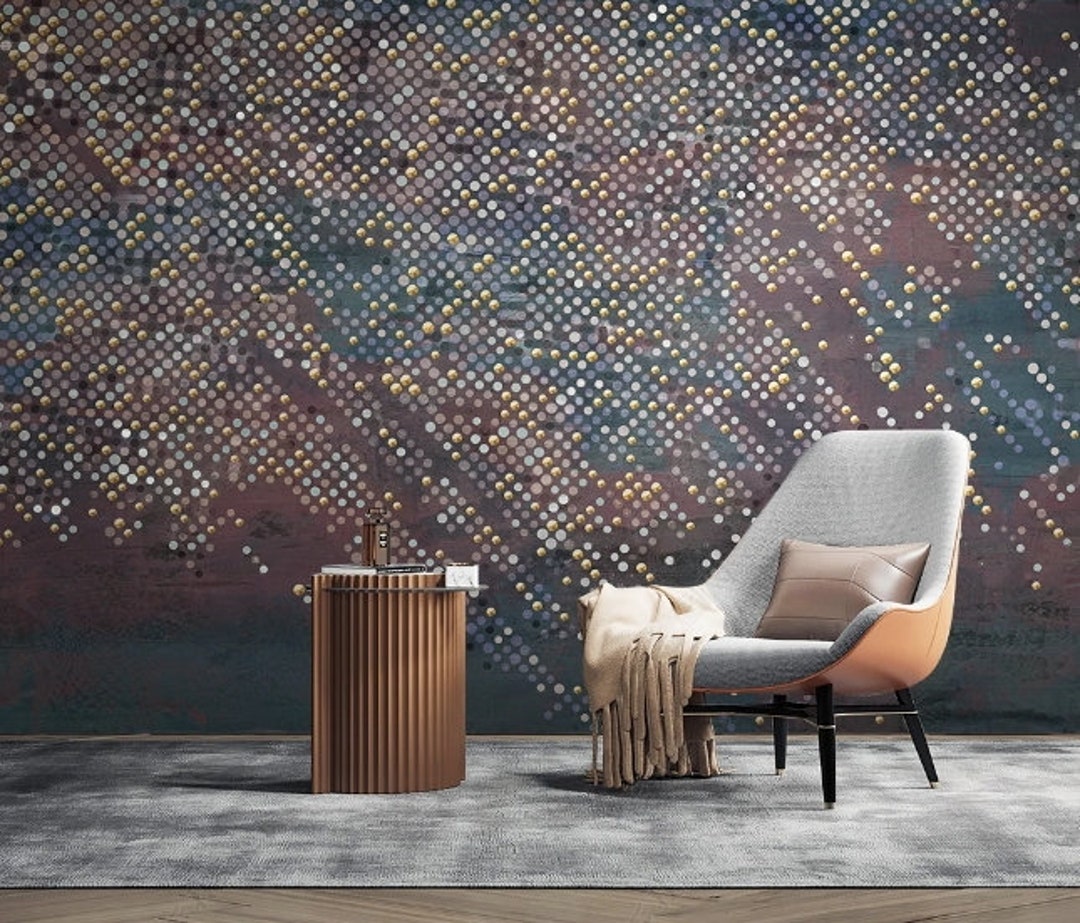 Accent Wallpaper, Abstract Wallpaper Peel and Stick Wall Mural ...