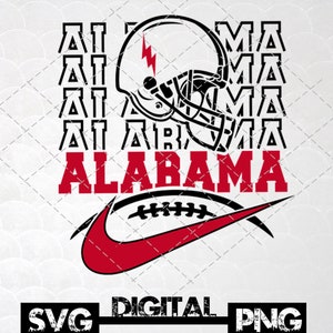 Alabama Football Svg - Etsy