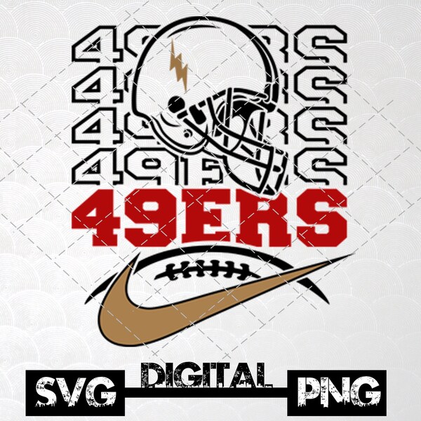 49ers Svg Files for Cricut - Etsy