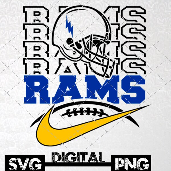 Rams Helmet Svg - Etsy