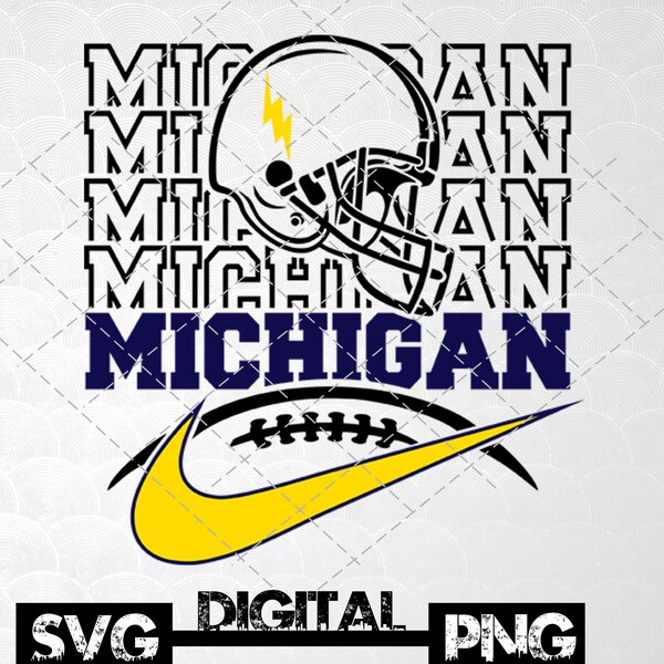 University of Michigan Mascot Svg - Etsy