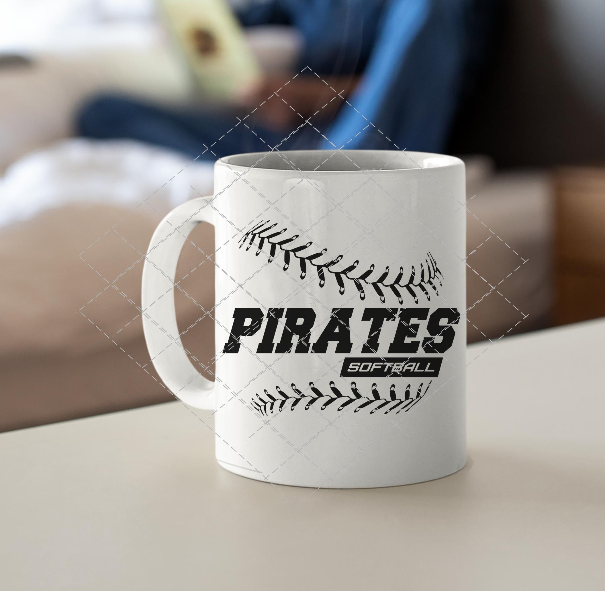 Pirates Softball Svg - Etsy