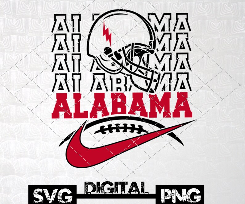 Alabama Football Svg - Etsy