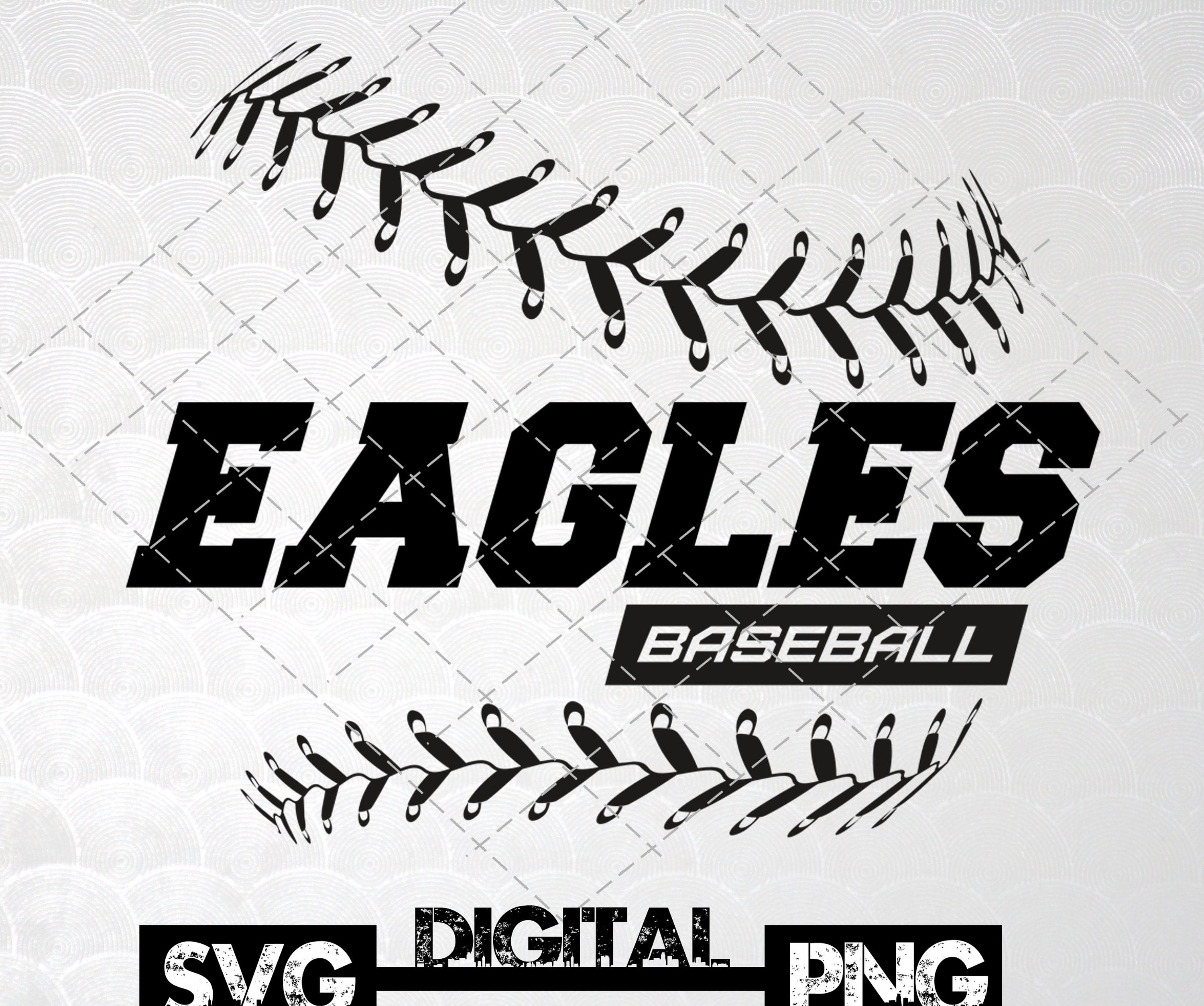 Eagles Baseball Svg - Etsy