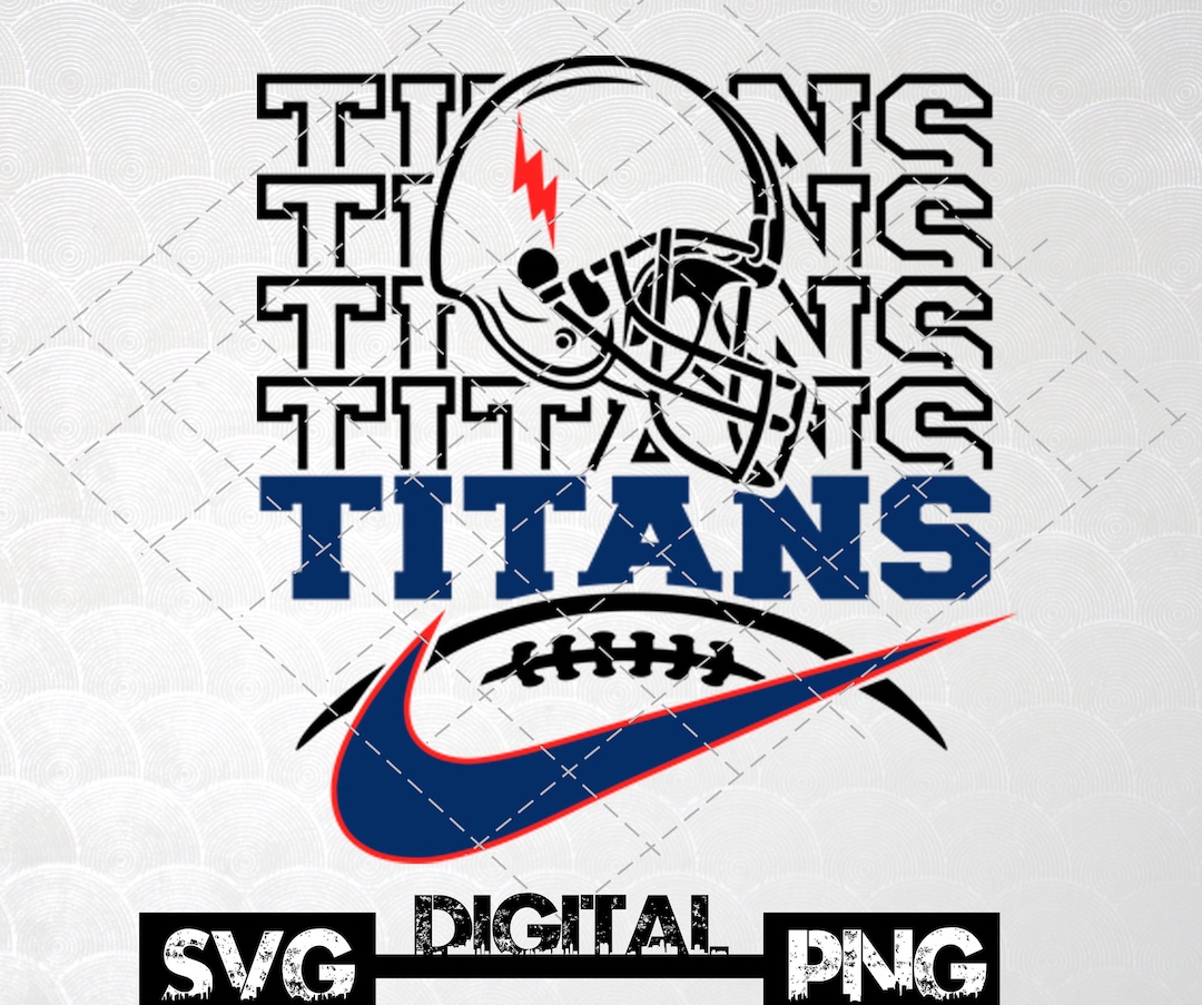 Titans Football Svg - Etsy