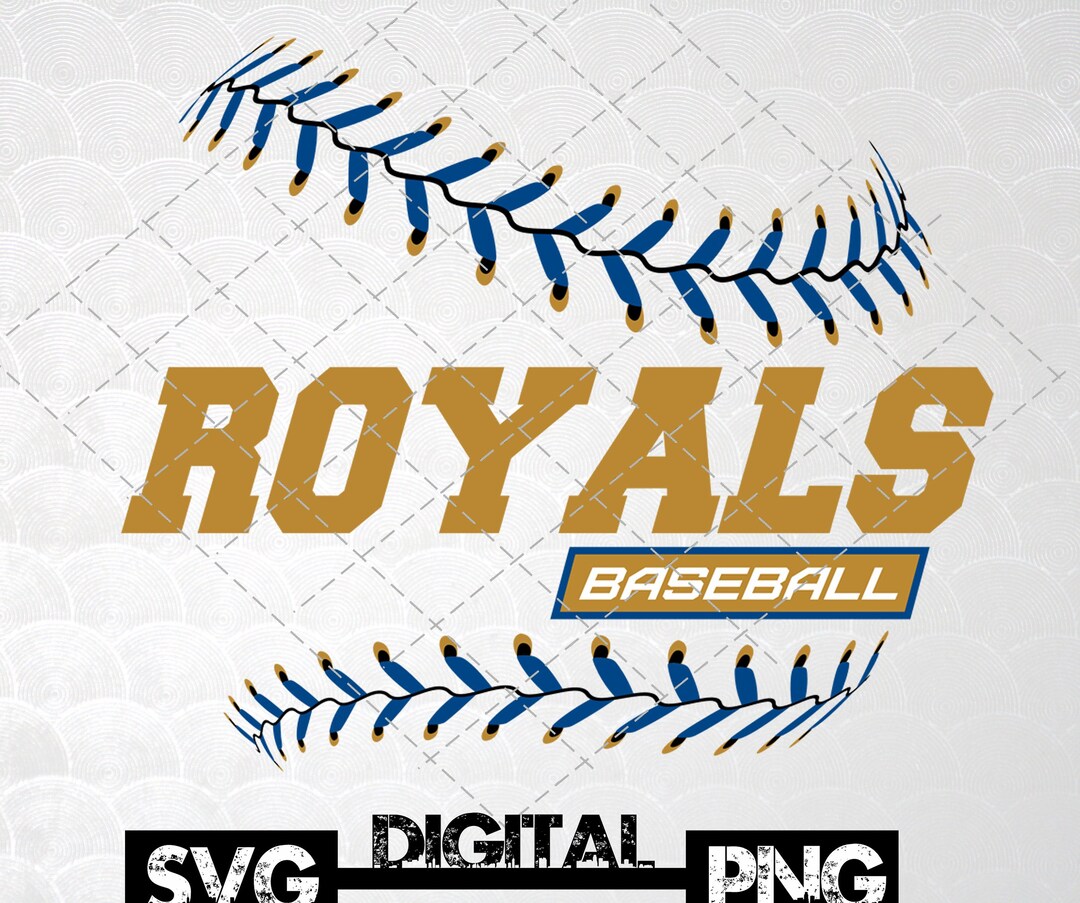 Royals Baseball Svg - Etsy