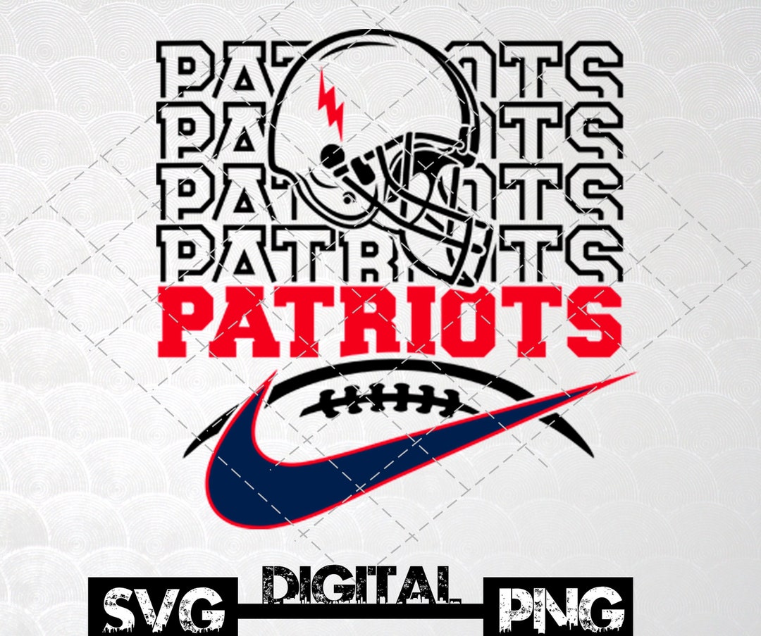 Patriots Football Svg - Etsy