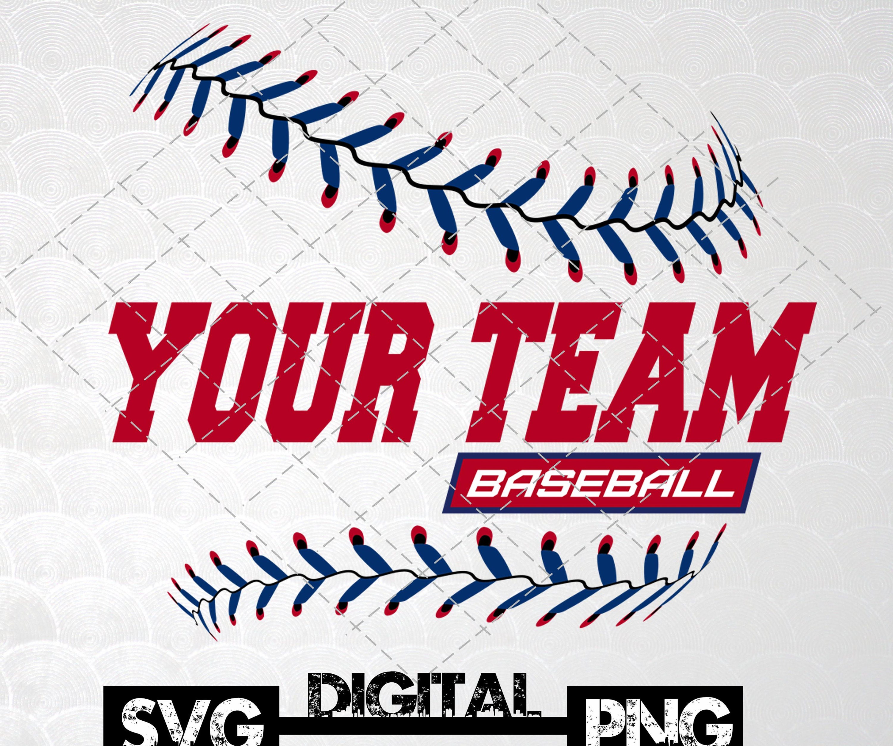 Custom Baseball Svg - Etsy