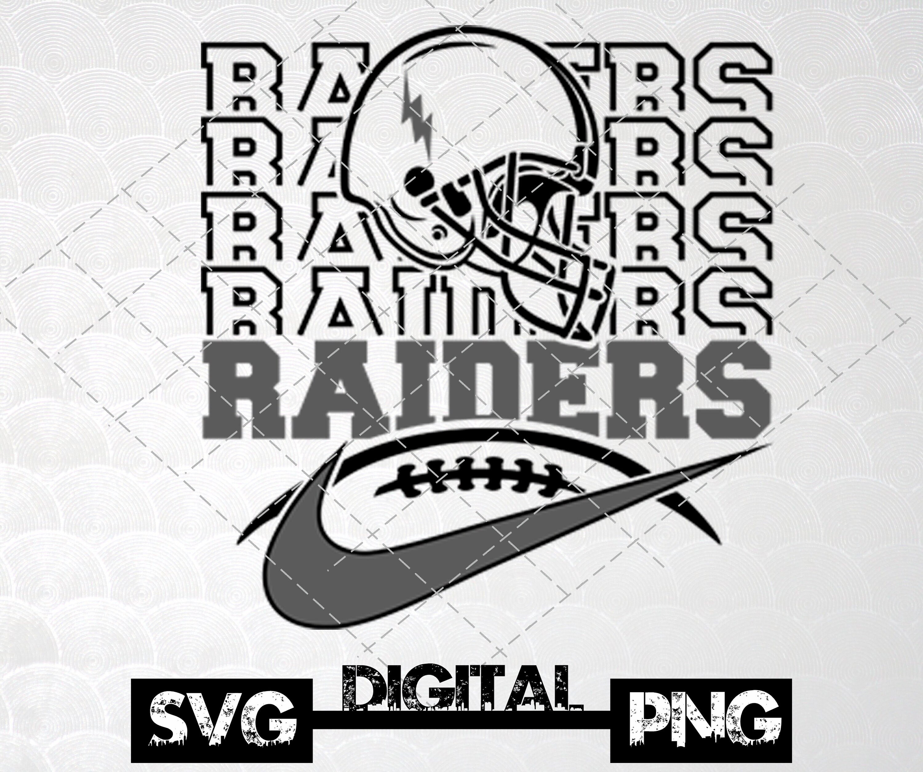 Raiders Football Svg - Etsy