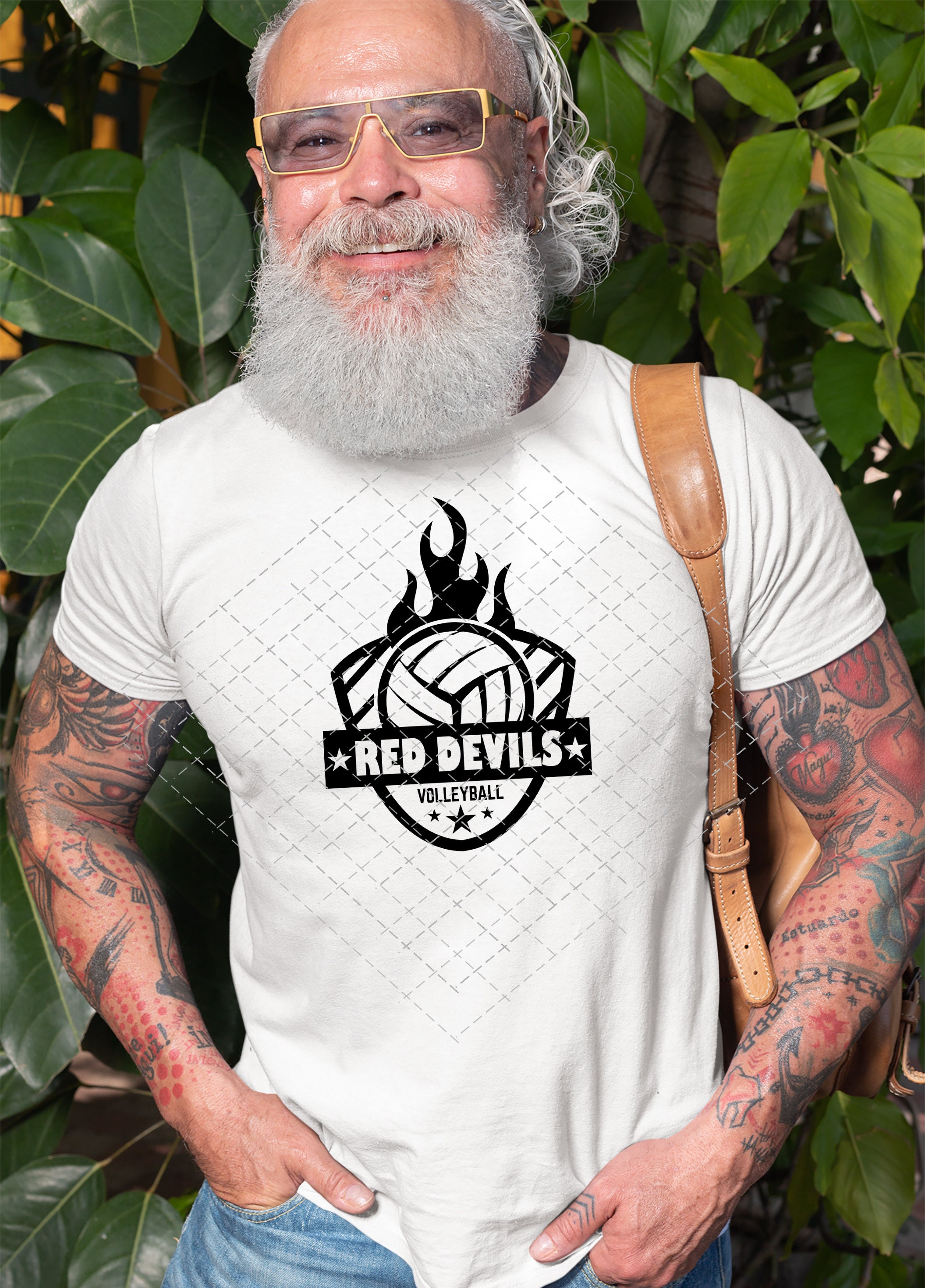 Red Devils Volleyball Svg - Etsy