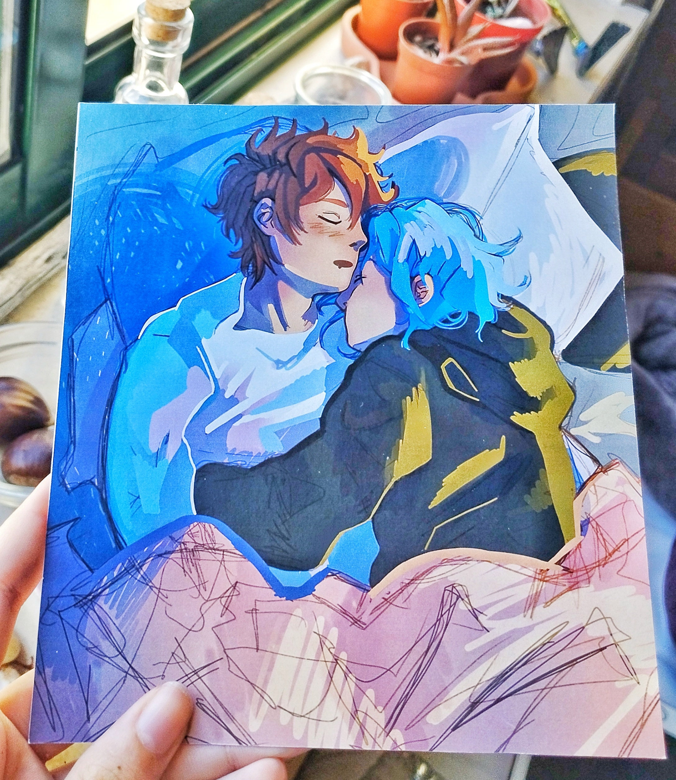 Cozy Renga Sleeping Print A Mimir - Etsy