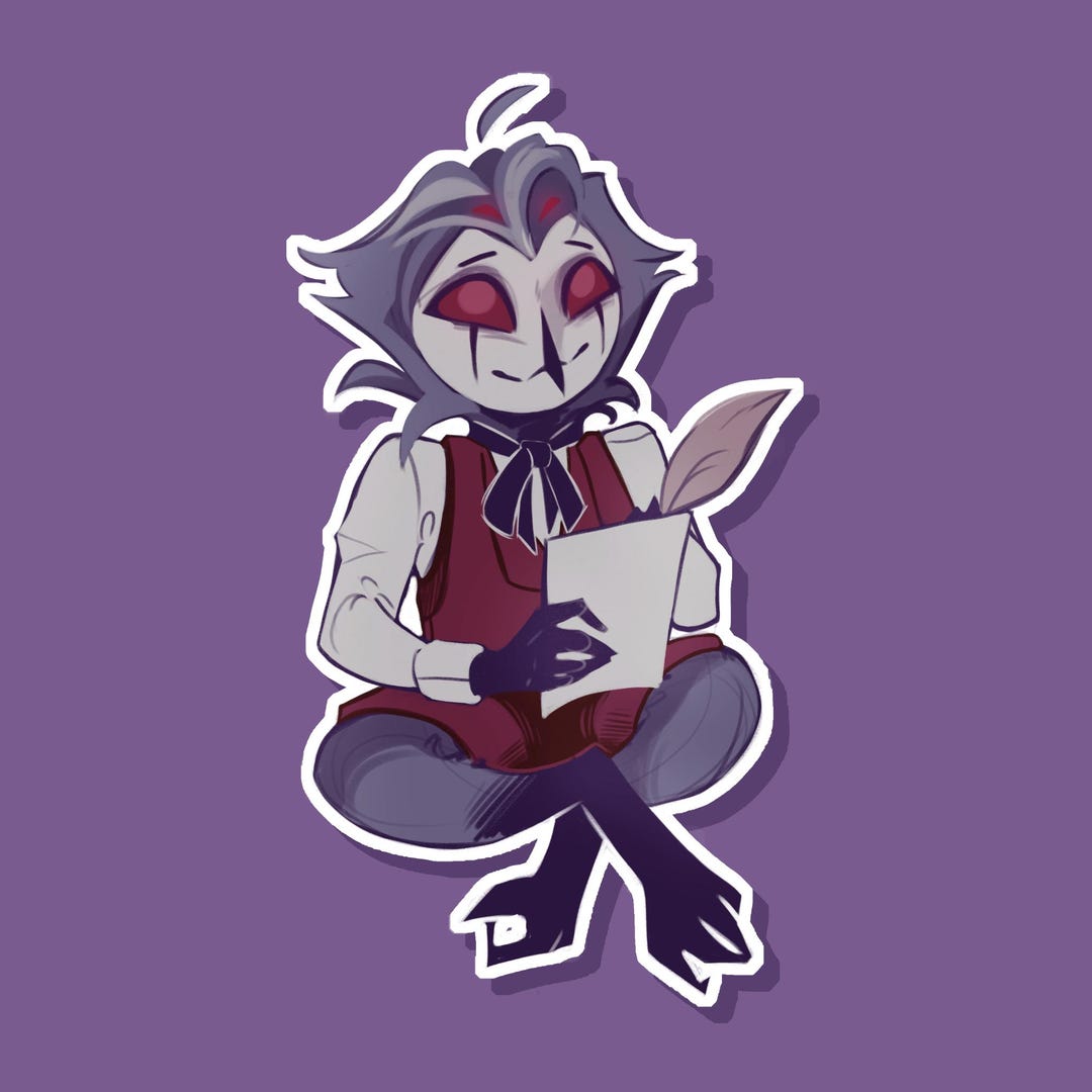 Chibi Stolas Ars Goetia Sticker - Etsy Canada