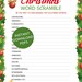 INSTANT DOWNLOAD 4 Christmas Word Scramble Fun Christmas Family Game ...