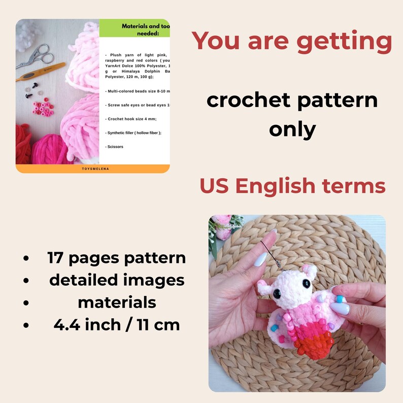 Butterfly and Sunflower Crochet Patterns Set Beginner Friendly ...