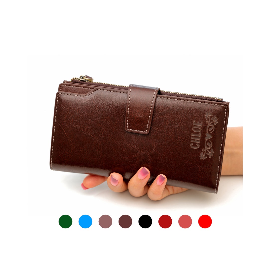 Personalized Womens Wallet, Anniversary Gift for Her, Customized Wallet ...