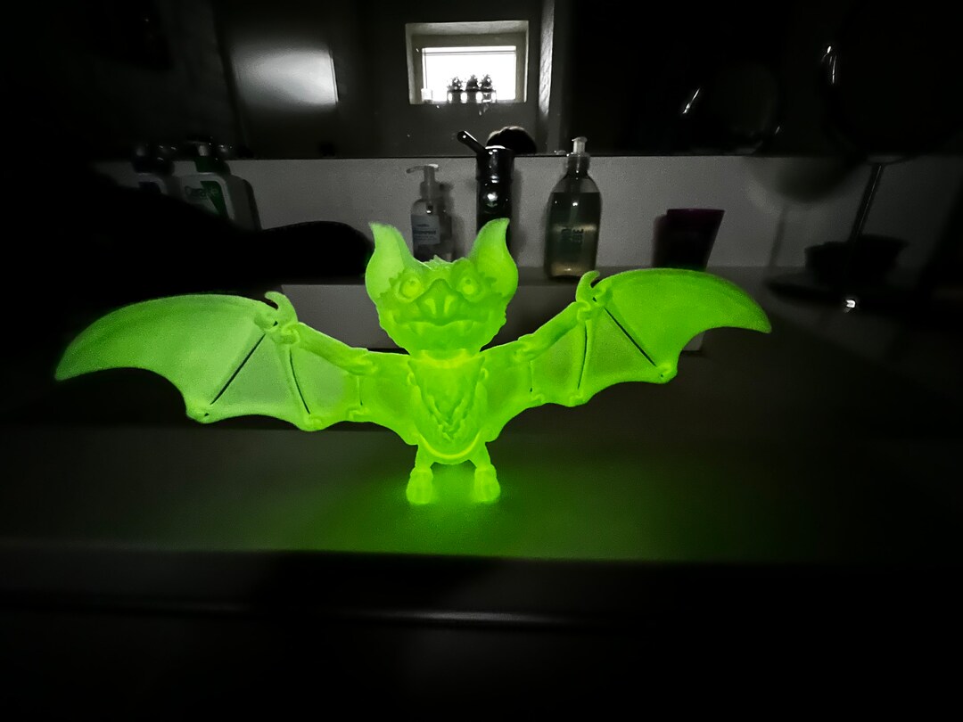 3D Printed Articulating Bat Cutest Bat You'll Ever See - Etsy