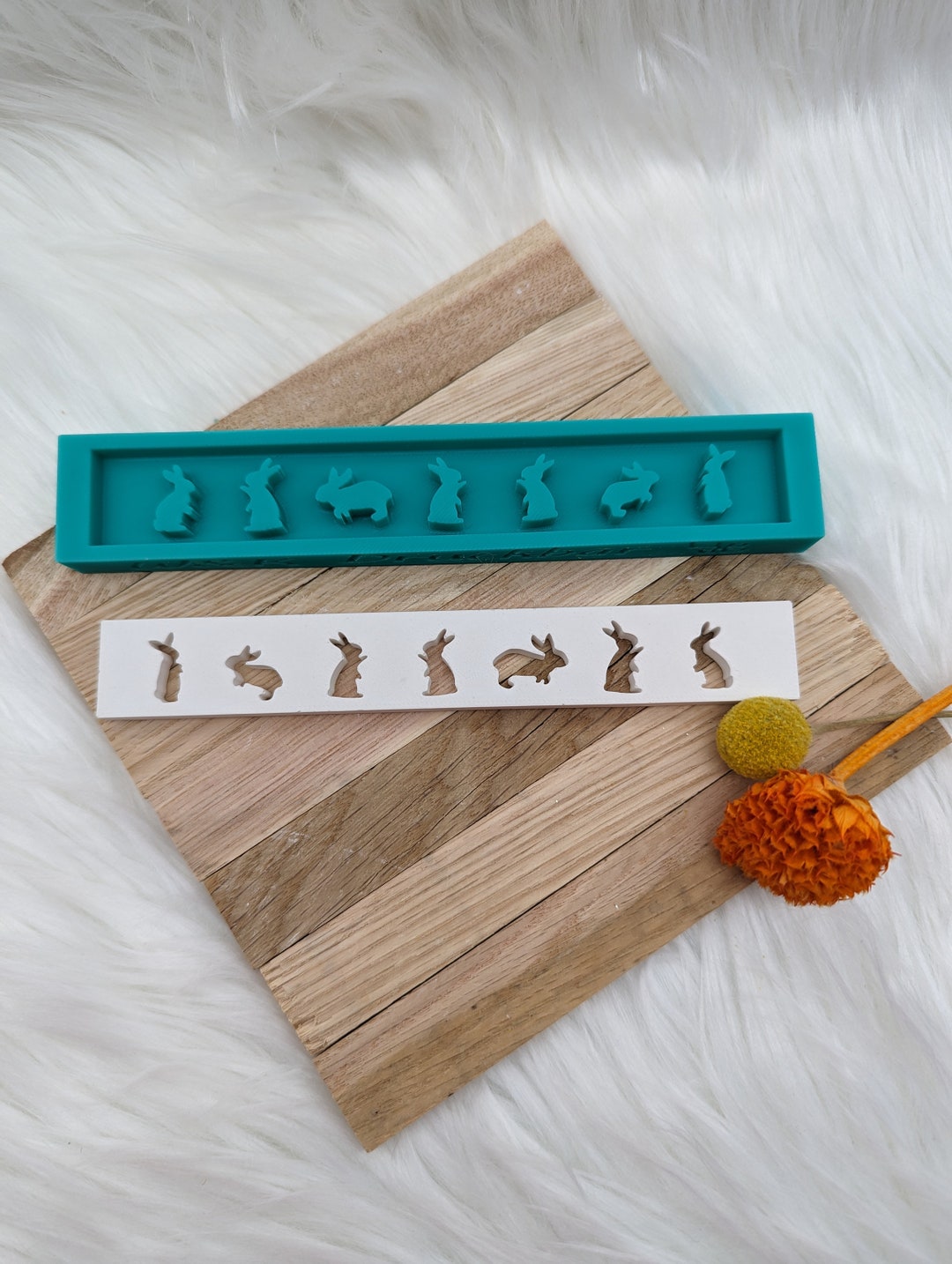 Block Mold / Bunny / Silicone Mold for Blocks / 160x22x8 Mm / Silicone ...