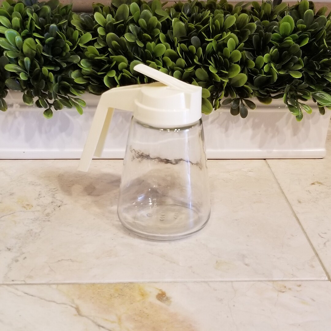 Vintage 1970's Gemco Cream Colored Syrup Bottle - Etsy