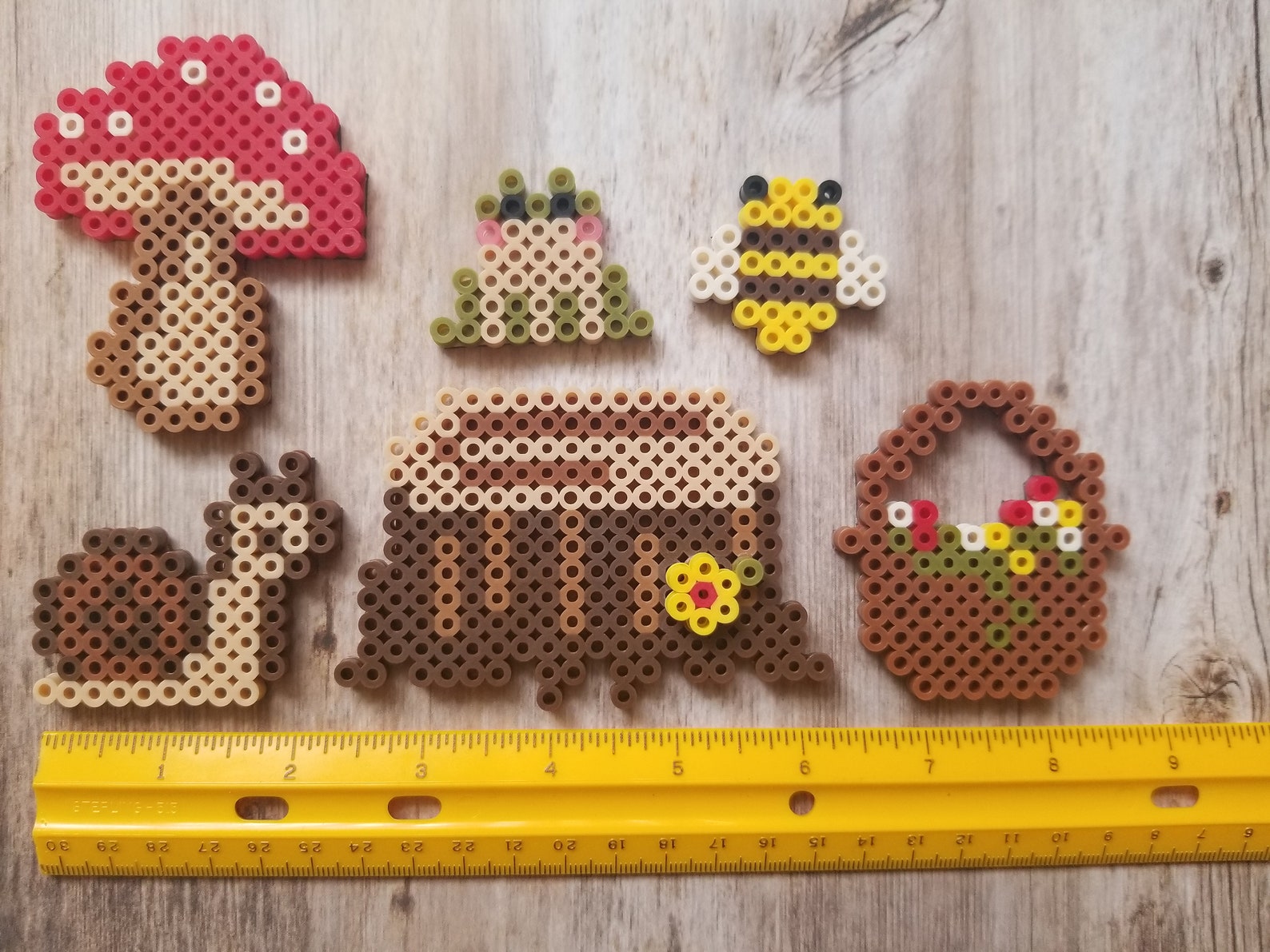 6 Piece Cottagecore Woodland Magnet Set - Etsy