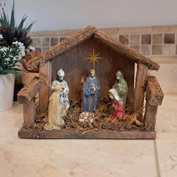 Small Nativity - Etsy