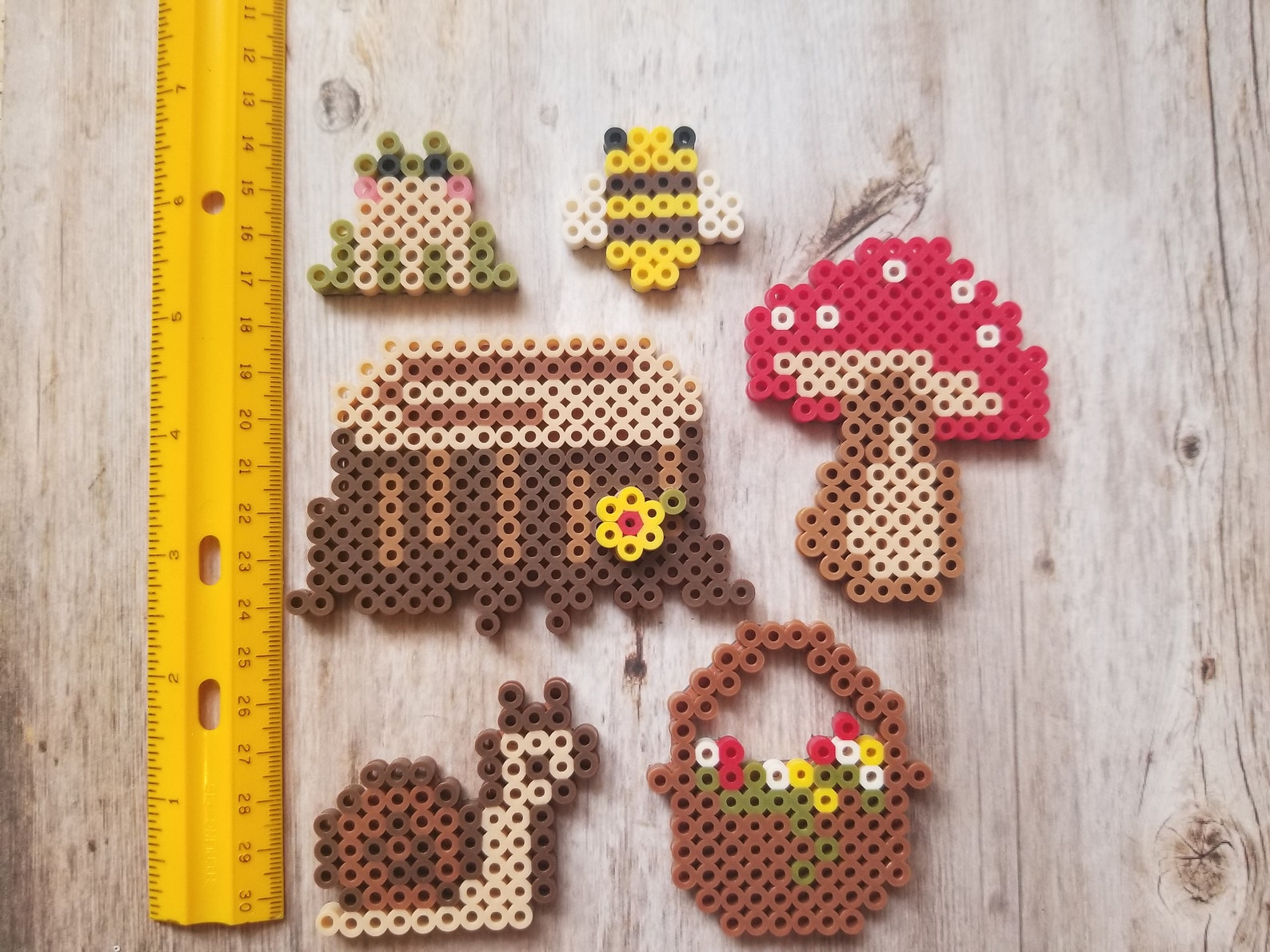 6 Piece Cottagecore Woodland Magnet Set - Etsy