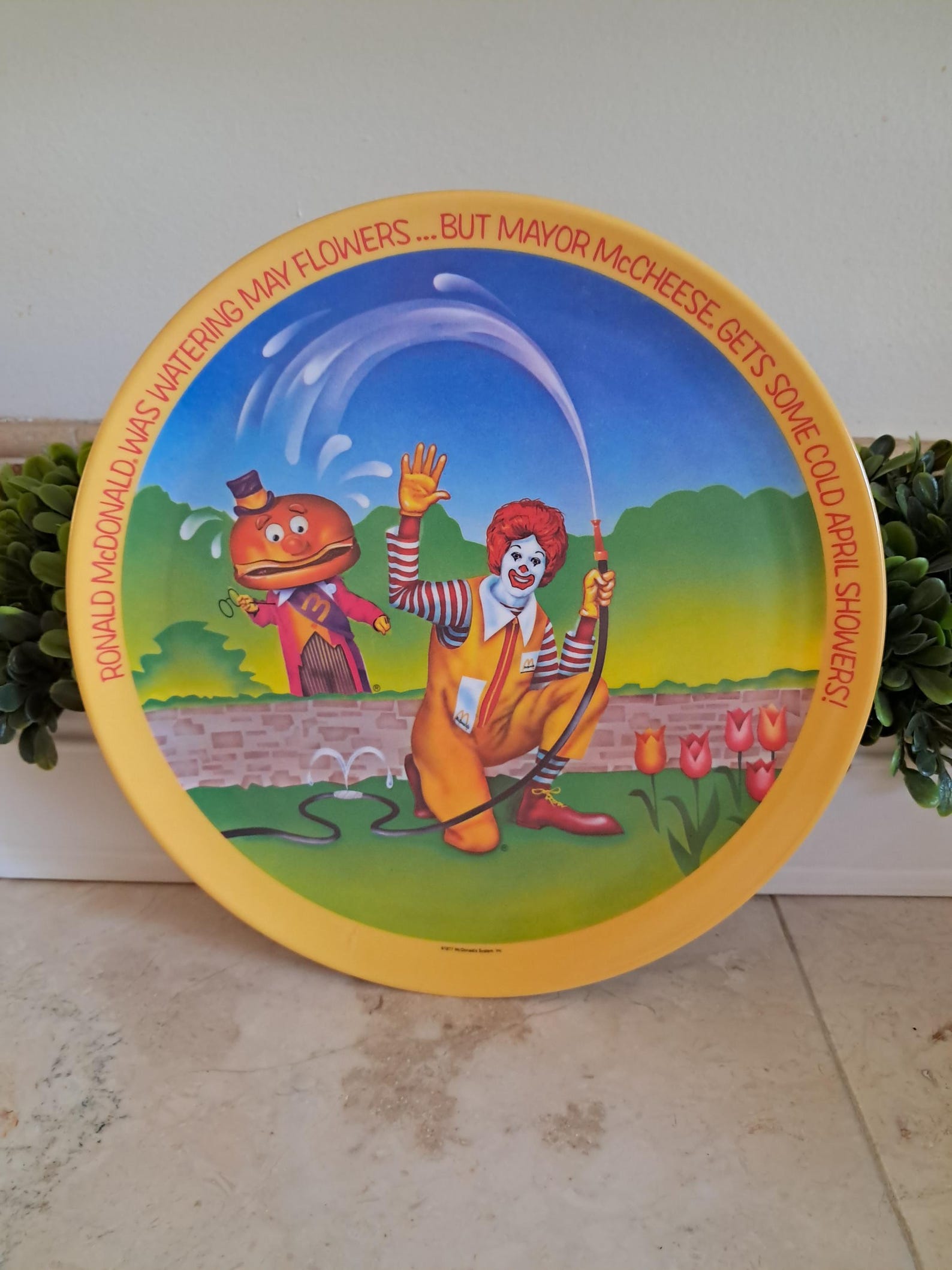 Vintage Set of 3 1970's Melamine Mcdonald's Plates - Etsy
