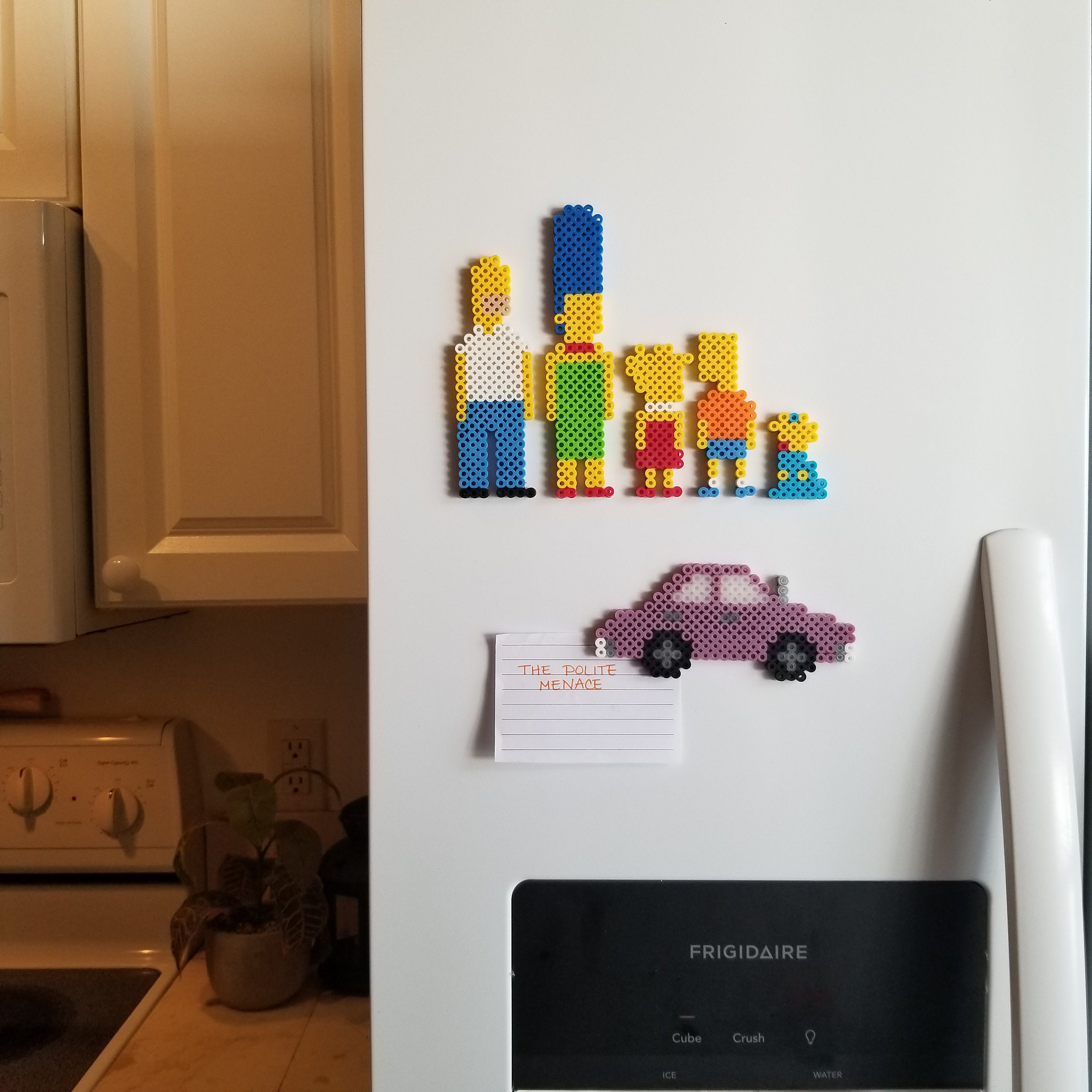 6 Piece the Simpsons Magnet Set - Etsy