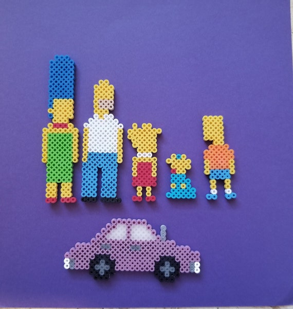 6 Piece the Simpsons Magnet Set - Etsy