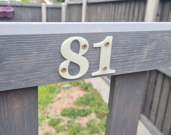 3d Printed House Numbers - Etsy