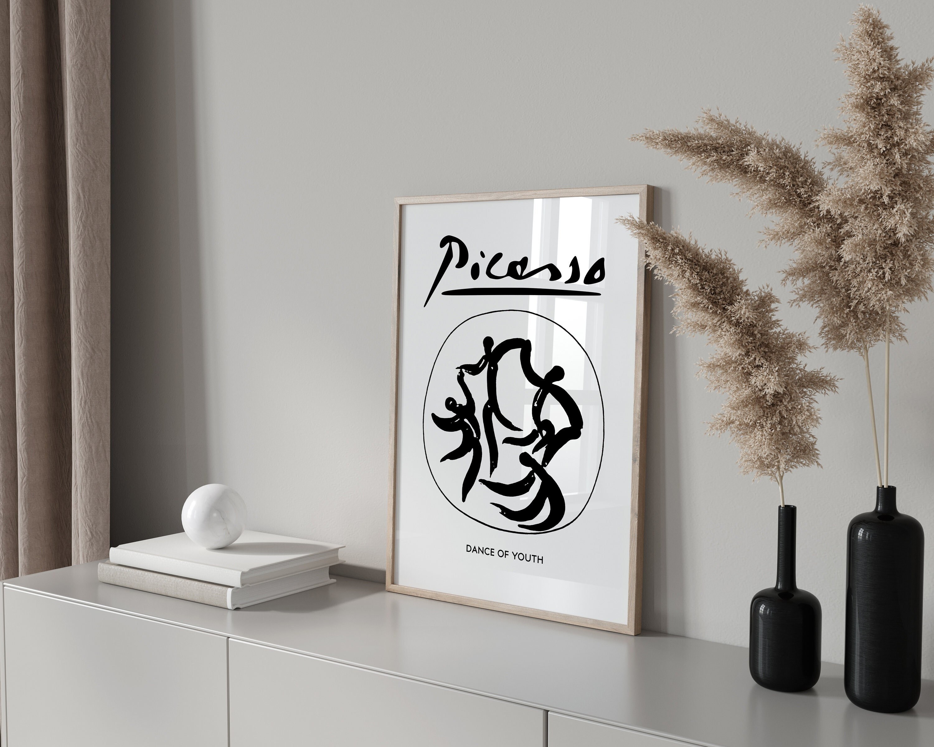Pablo Picasso Poster, Dance of Youth, Dance Poster, Picasso Print ...