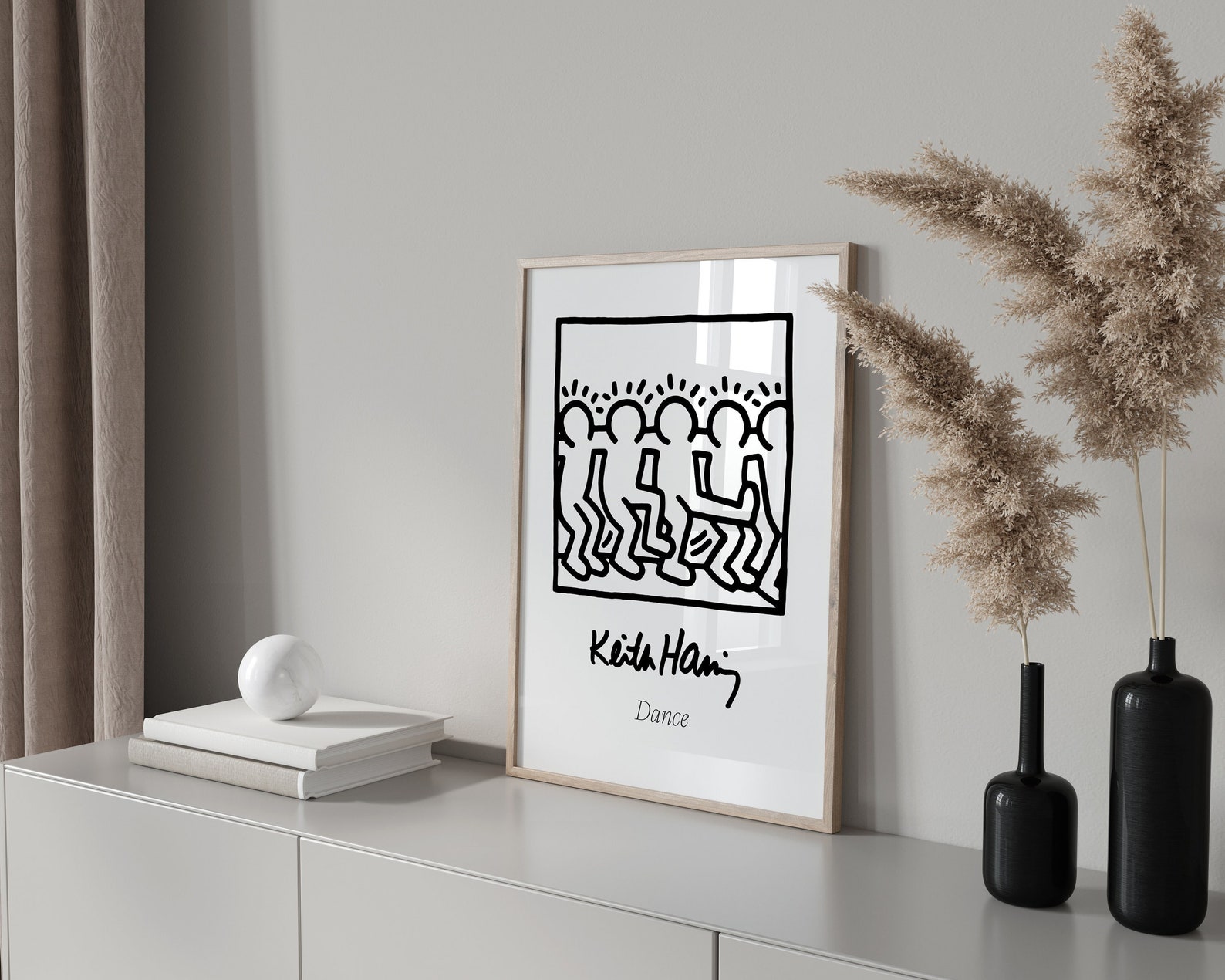 Dance Poster, Keith Haring Dance, Keith Haring Poster, Keith Haring ...