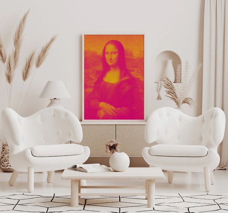 Mona Lisa Print, Mona Lisa Poster, Monalisa Print, Monalisa Poster ...