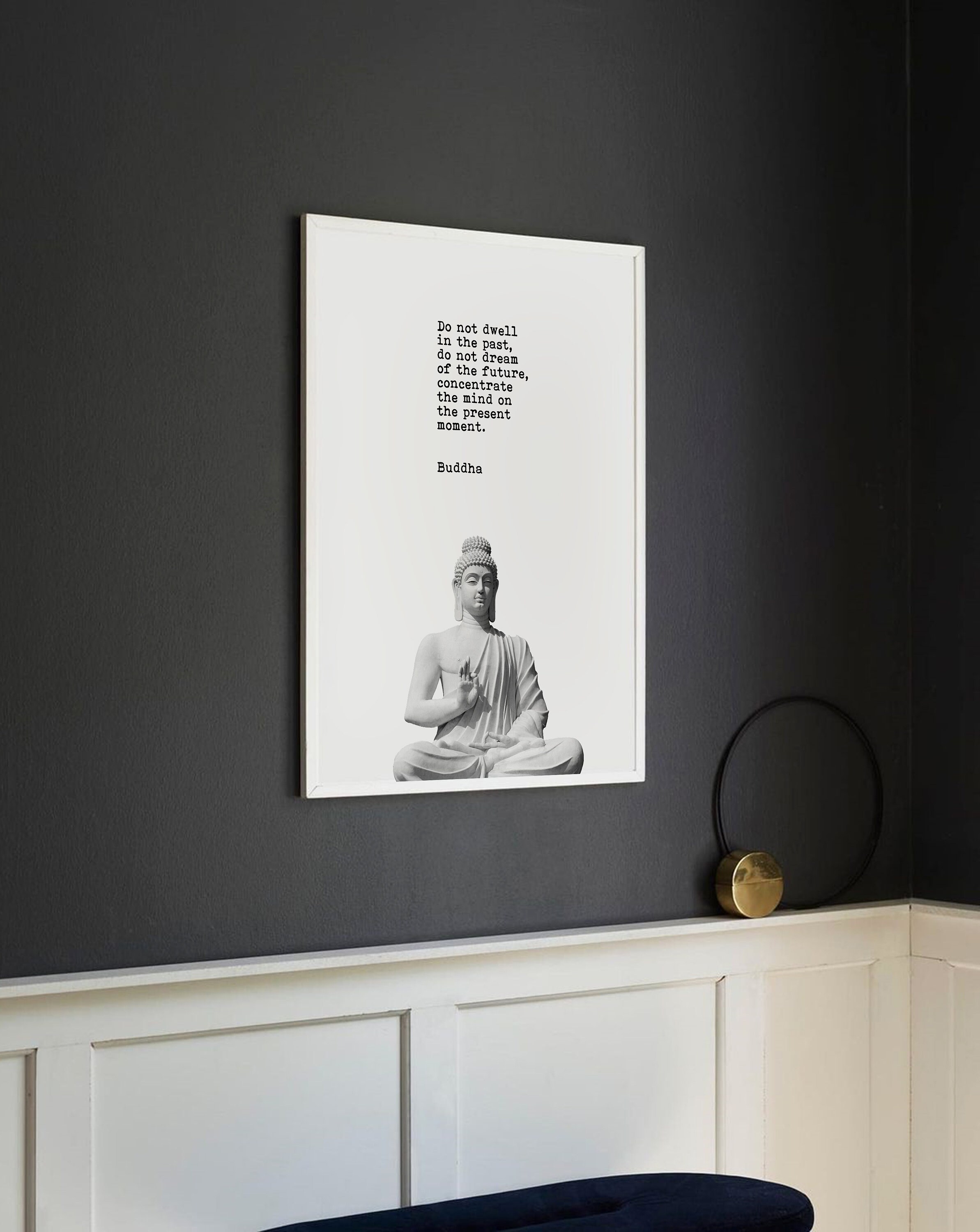 Buddha Poster, Buddha Print, Buddha Wall Art, Yoga Poster, Yoga Print ...