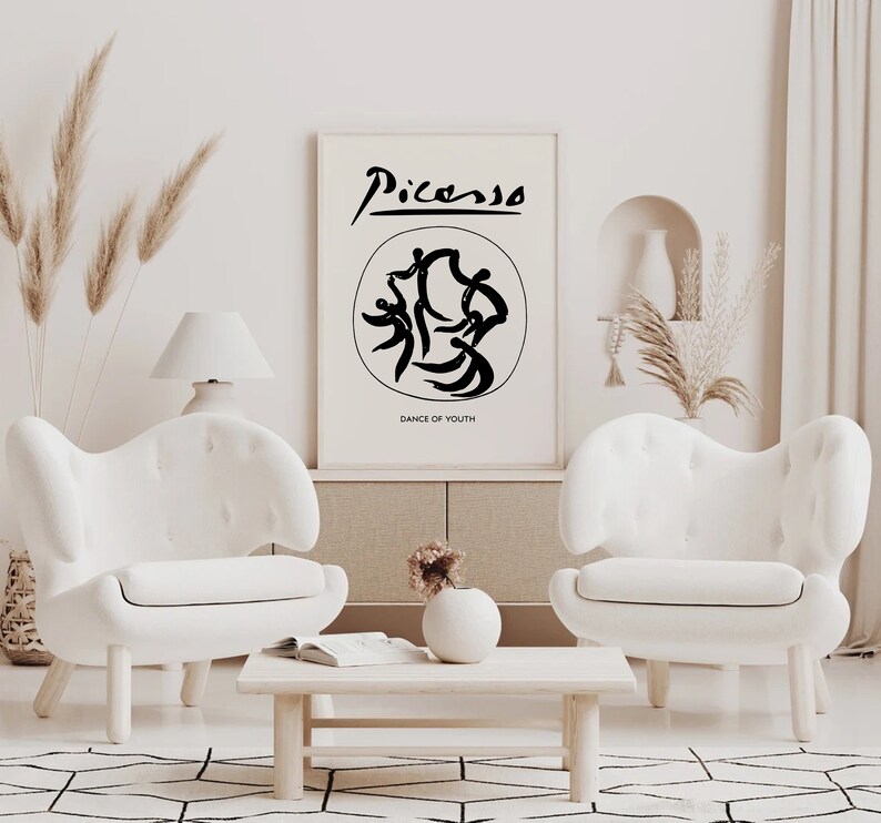 Pablo Picasso Poster Dance of Youth Dance Poster Picasso - Etsy