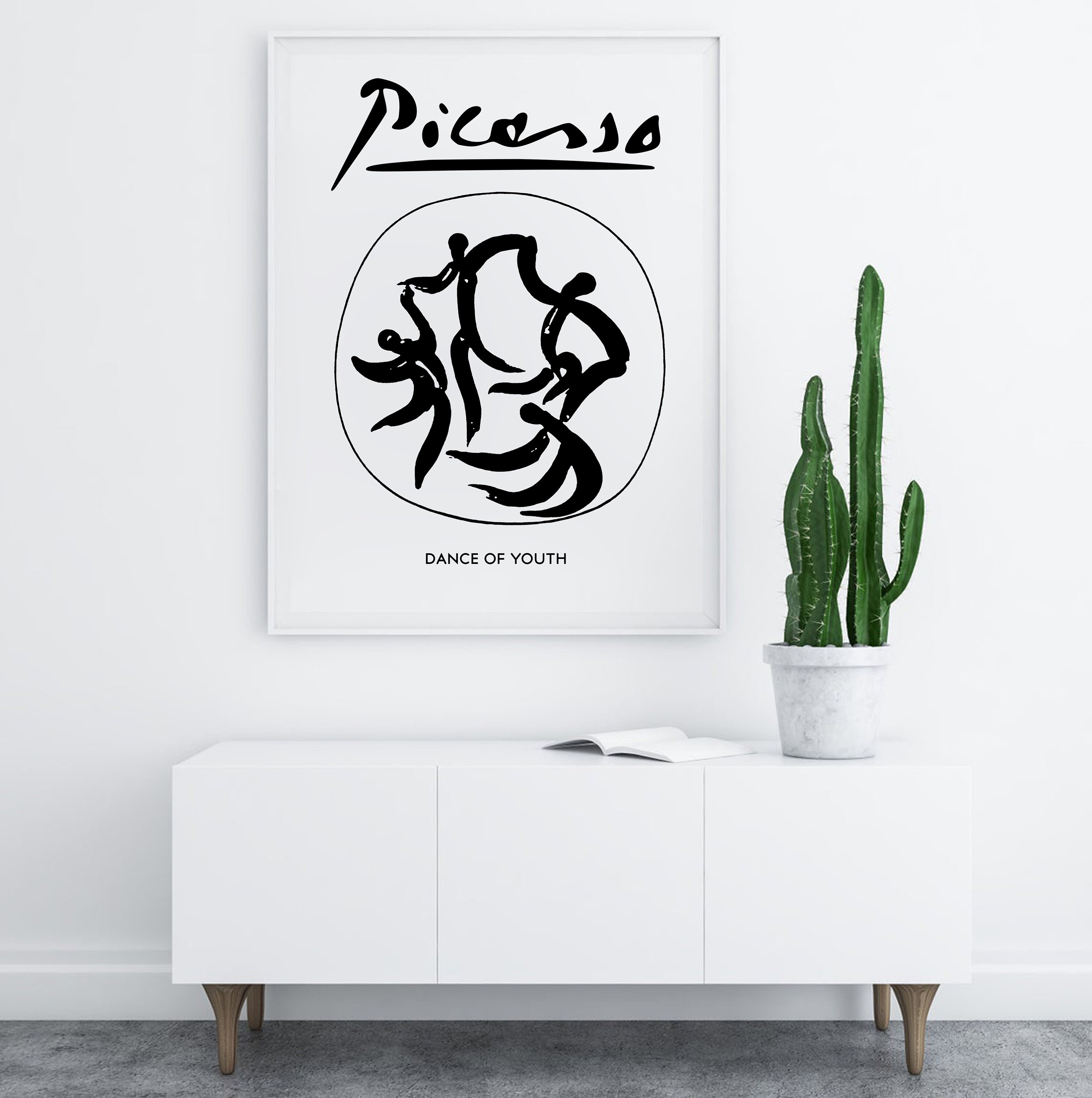 Pablo Picasso Poster, Dance of Youth, Dance Poster, Picasso Print ...