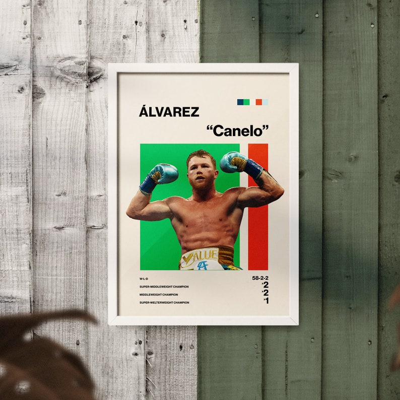 Canelo Alvarez Poster - Etsy