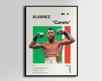 Canelo Alvarez Poster - Etsy