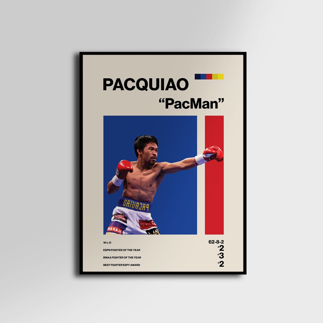 Manny Pacquiao Poster - Etsy